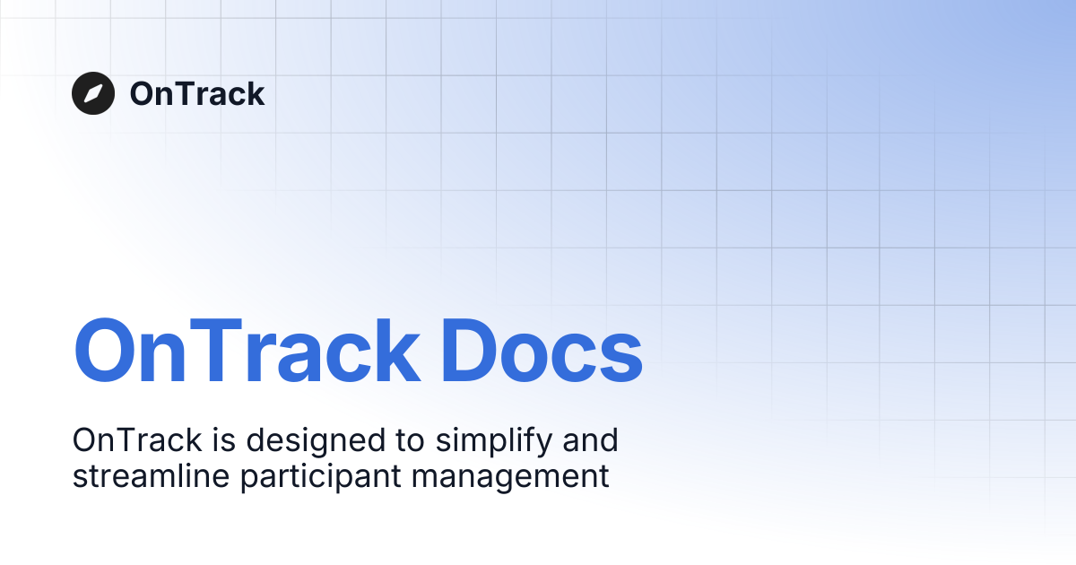 OnTrack Docs | OnTrack