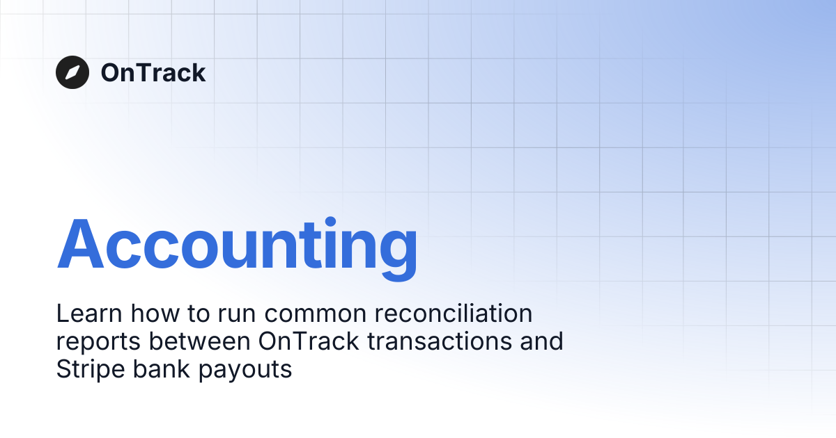 Accounting | OnTrack